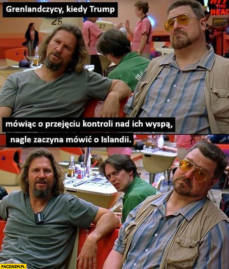 Grenlandczycy kiedy Trump mówiąc o przejęciu kontroli nad ich wyspa ...